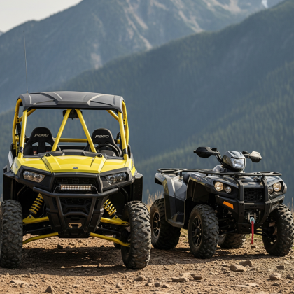 What's the Difference Between ATVs, UTVs & Side-by-Sides? - UTVAUTO