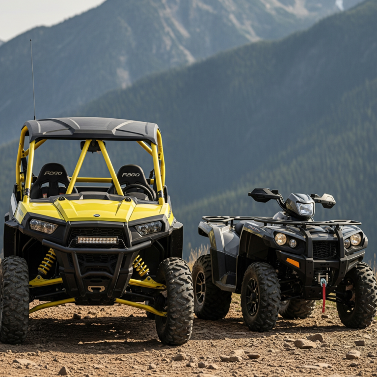 What's the Difference Between ATVs, UTVs & Side-by-Sides? - UTVAUTO