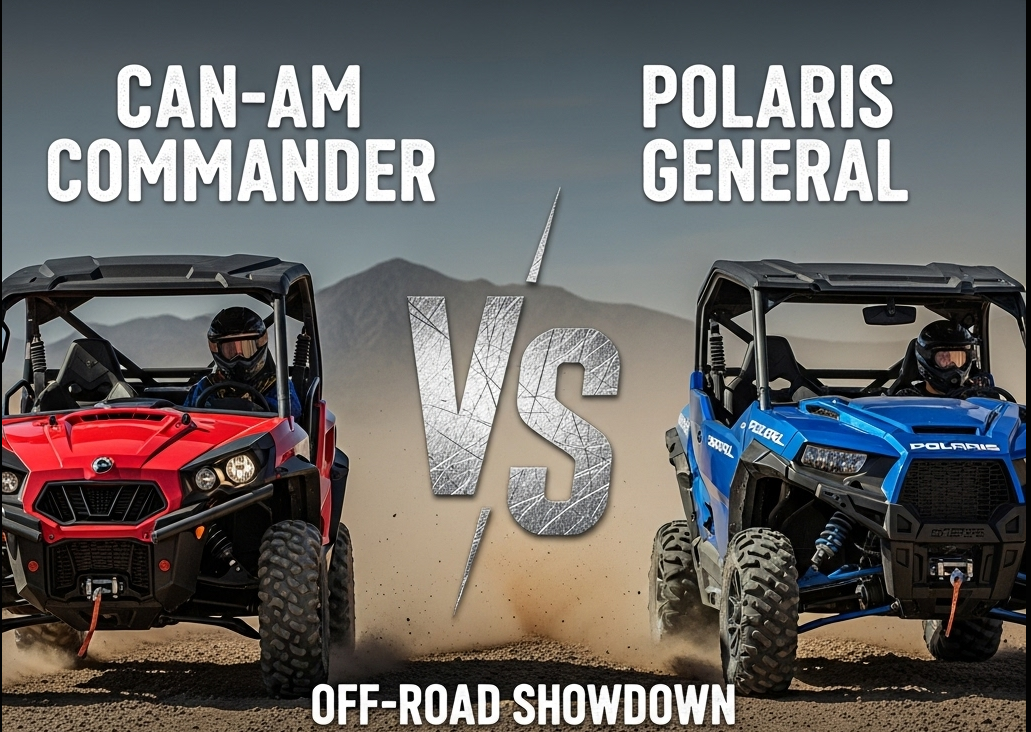 Can-Am Commander vs. Polaris General
